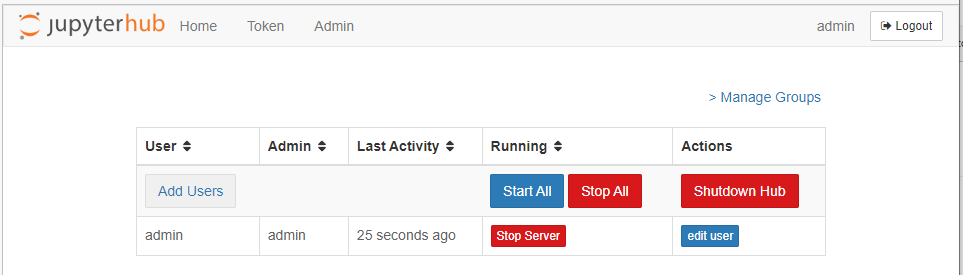 Deploying Docker Based JupyterHub for Collaboration - Social Health AI